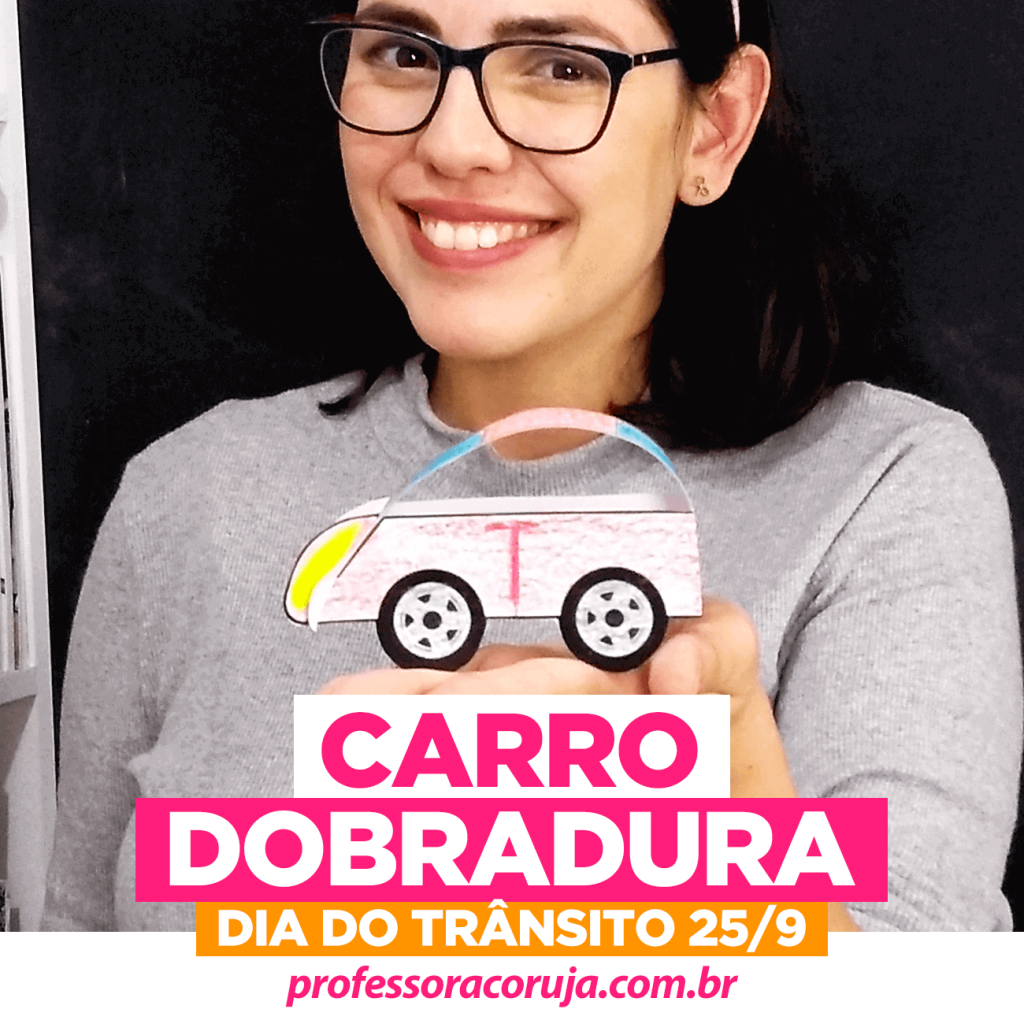 Carro Dobradura Professora Coruja