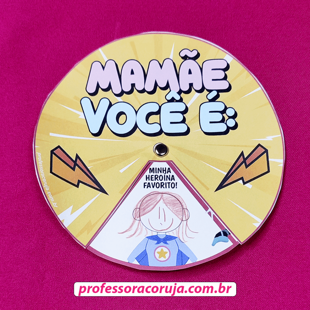 Mamãe, você é minha heroína favorita - Professora Coruja
